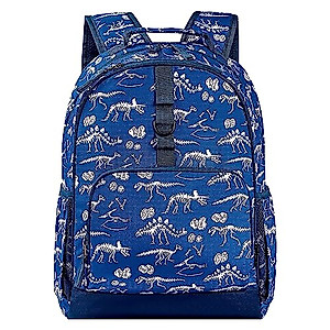 Choco Mocha 17inch Dinosaur Backpack + Lunch Bag