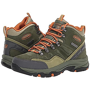 Skechers womens Hiker,Olive,6 M US