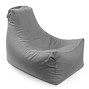 Jaxx Juniper Outdoor Bean Bag Patio Chair & Poolside Lounge, Slate