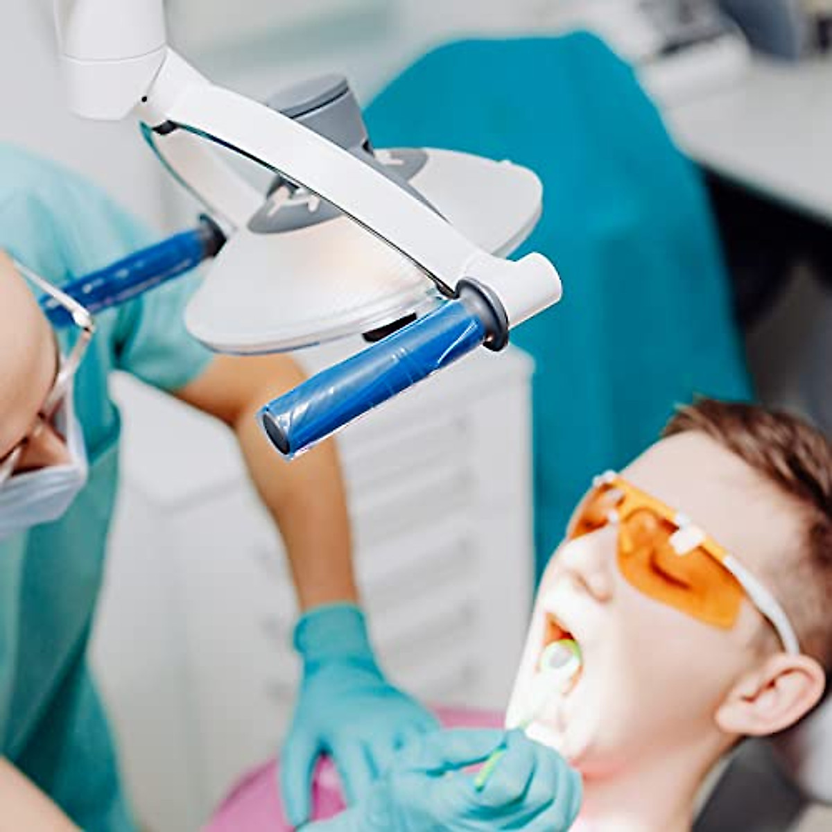 JMU Barrier Film, 4" x 6" Barrier Film Tattoo, Dental Barrier Tape Blue Barrier Film Roll 1200 Sheets