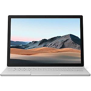 Microsoft Surface Book 3 13.5 Inch Touch-Screen 512GB i7 32GB RAM with Windows 10 Pro (Wi-Fi, 1.3GHz Quad-Core i7 up to 3.9GHz, Newest Version) SLM-00001 (Renewed)