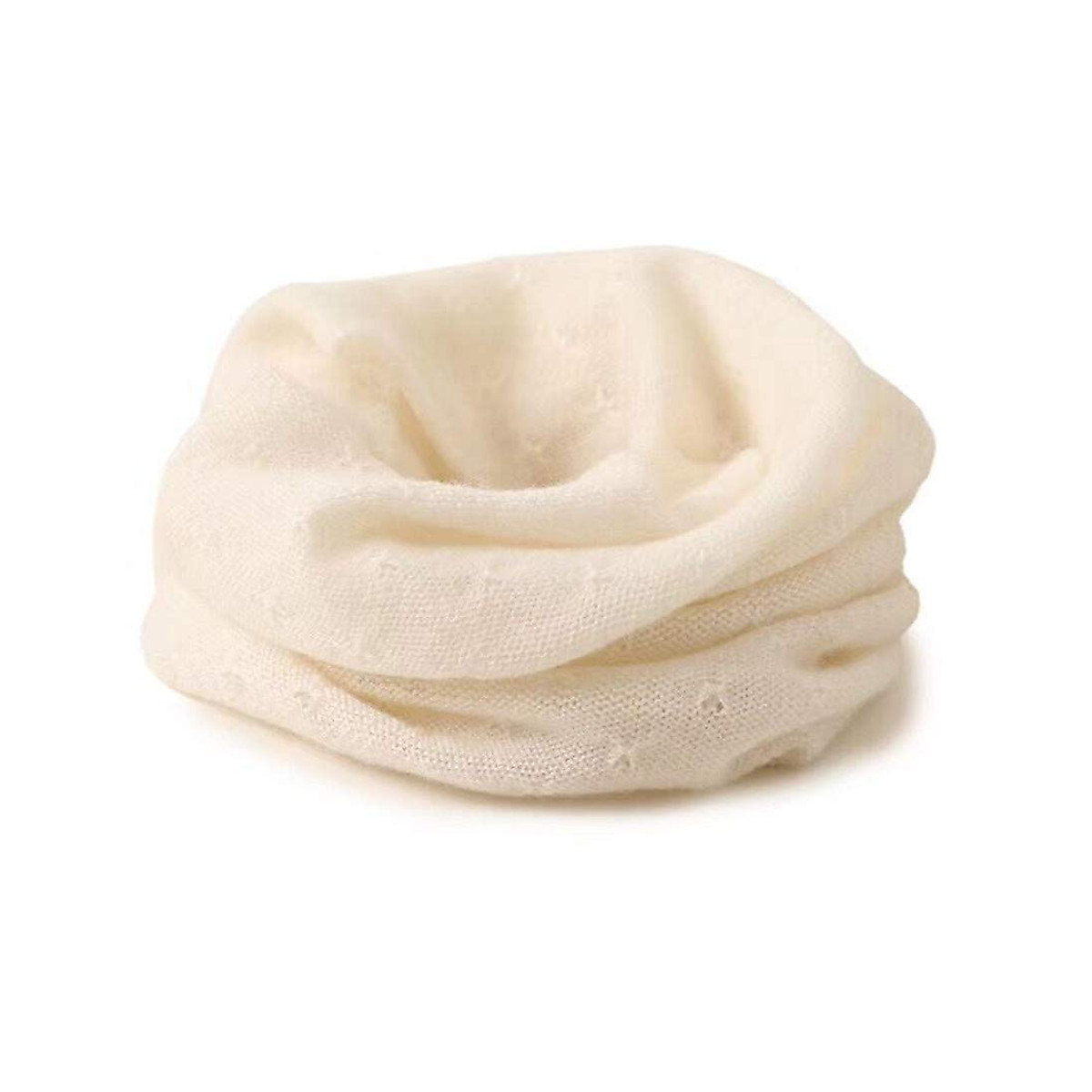Jolmo Lander 100% Cashmere Women Winter Infinity Scarf Warm Circle Loop Neck Warmer (White)