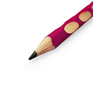 STABILO Easygraph Handwriting Pencils - HB - Left Handed - Pink Barrel - Pack of 2