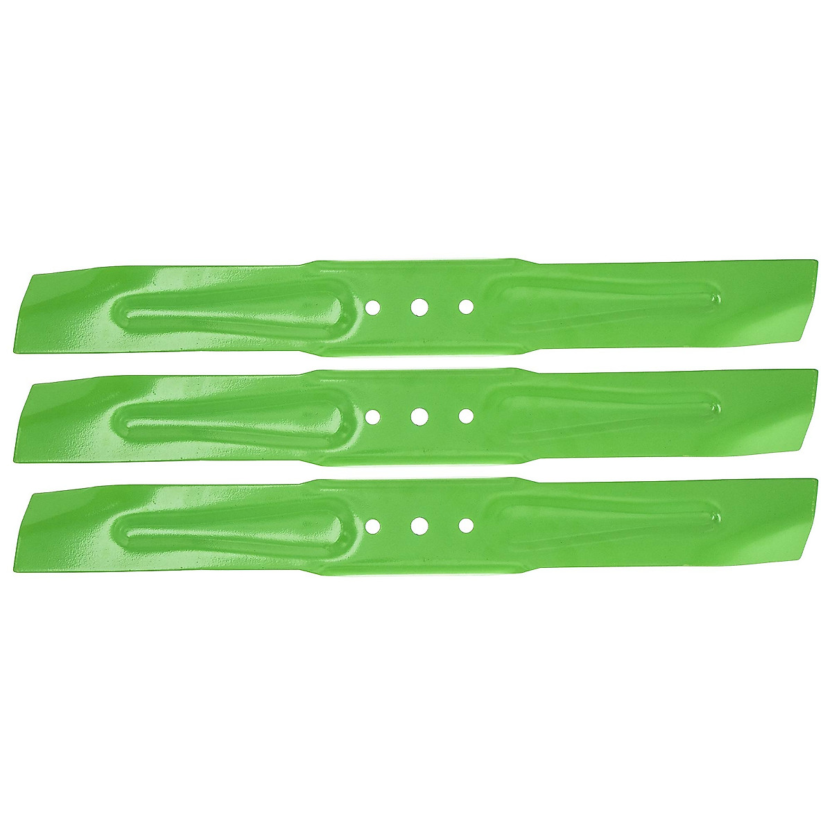 8TEN LawnRAZOR Blade for Lesco Toro Recycler 21 inch Deck 11-9419 14-1659 14-9419 75-9420 91-2256 050808 (High-Lift) 3 Pack