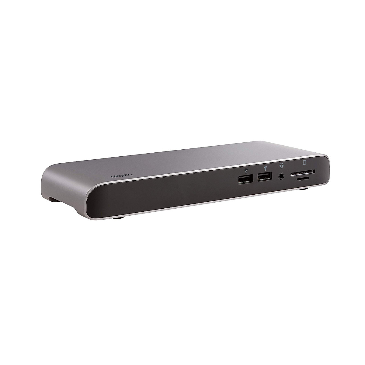 Elgato Thunderbolt 3 Pro Dock – With 50 Cm Thunderbolt Cable, 40Gb/S, Dual 4K Support, 2x Thunderbolt 3 (USB C), 4x USB 3.0, SD/Micro SD Card Reader, Audio I/O, Gigabit Ethernet, Aluminum Chassis.