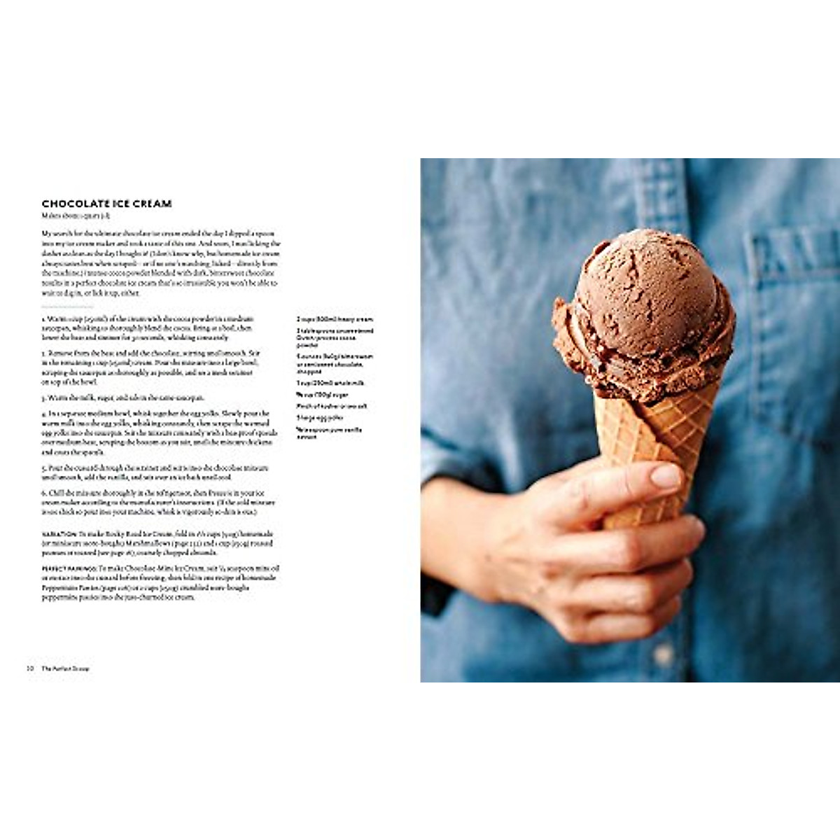 The Perfect Scoop, Revised and Updated: 200 Recipes for Ice Creams, Sorbets, Gelatos, Granitas, and Sweet Accompaniments [A Cookbook]