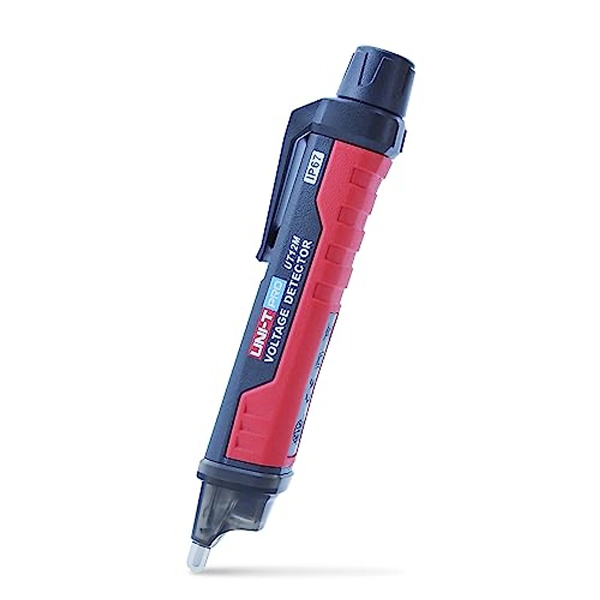 UNI-T Non-Contact AC Voltage Tester Pen, 24V-1000V Volt Detector Pen, Dual Range Live/Null Wire Tester Circuit Tester with LCD Display, Buzzer Alarm, Flashlight (UT12M)