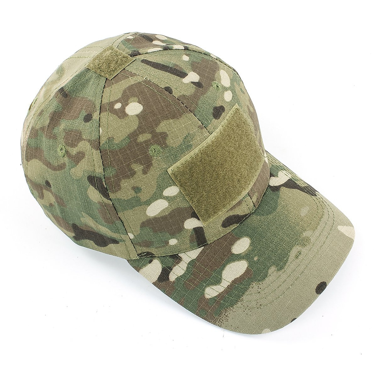 GES Tactical Hat for Men with 2 Pieces Military Patches, Operator Hat with USA Flag