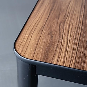 KEN JAPAN KB-75US(BK) Kotatsu Heater Table with 120V Electric Heater Low-Lying Dining and Work Desk Square W29.5xD29.5xH15inches Table top Surface Reversible Gray Brown Color Home and Living