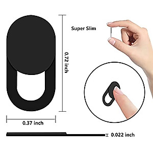 Meruns Laptop Camera Cover Slide - Privacy Protection Accessory, No Residue, Safe Screen -8 Pieces