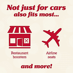 Lusso Gear Kids Travel Tray for Toddler Car Seat, Travel Tray for Kids Car Seat, Lap Tray for Airplane, Kids Travel Desk Essential Accessories, Carseat Table Tray for Kids Road Trip Activities (Black)