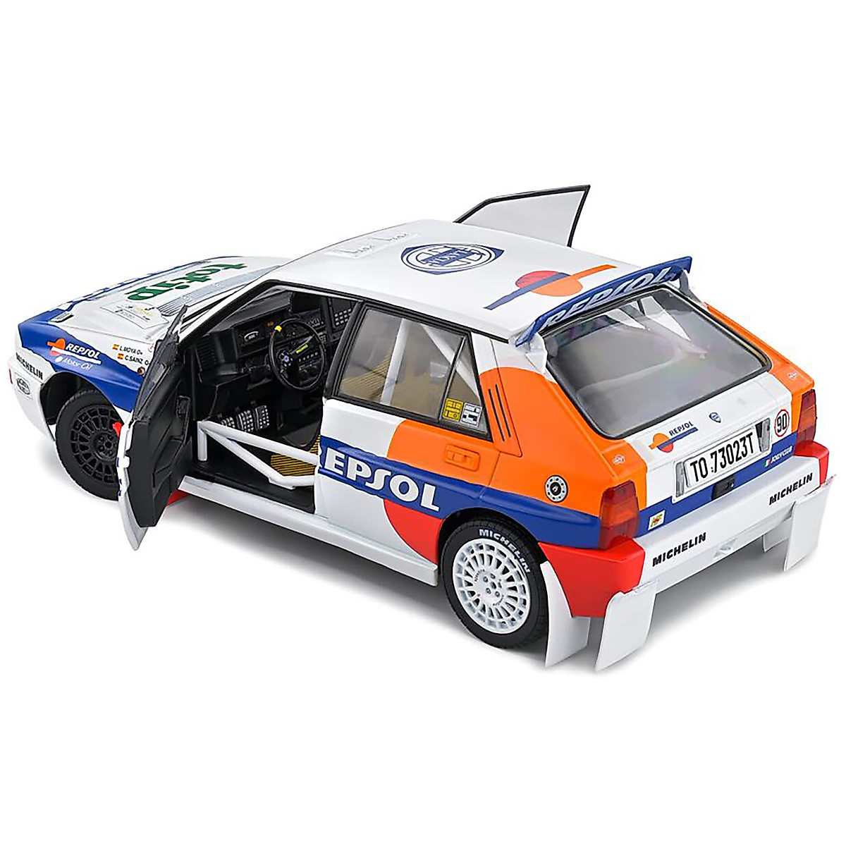 Lancia Delta HF Integrale #3 "Acropolis Rally (1993) "Competition Series 1/18 Diecast Model Car by Solido S1807802