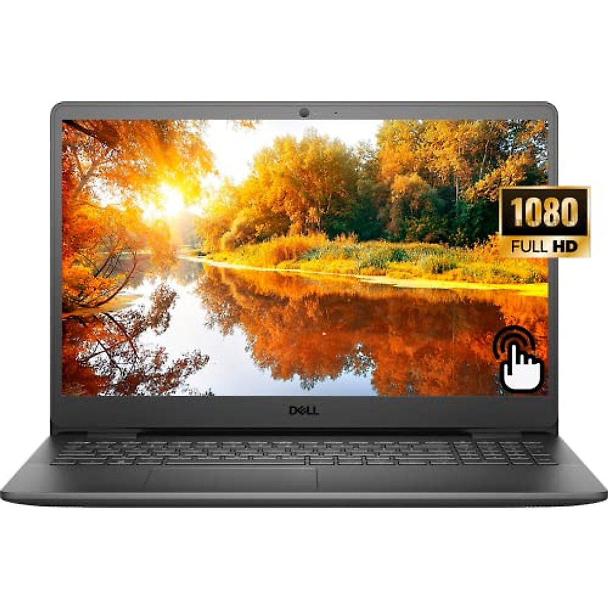 Dell Inspiron 3501 15.6''FHD Touchscreen Business Laptop, Intel Core i5-1135G7 Processor, Windows 10 Pro, 16GB RAM, 1TB HDD, Wi-Fi, HDMI, Webcam, Bluetooth, Black