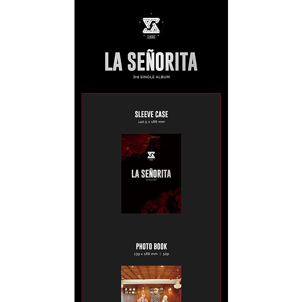DREAMUS MustB La Senorita 3rd Single Album CD+Photobook+Photocard+Tracking