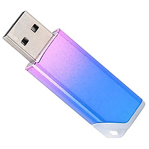 PUSOKEI USB3.0 Flash Drive, Color Gradient Mini U Disk 8GB / 16GB / 32GB / 64GB / 128GB, for Windows/OS X/Linux System Computer, TVs with OTG Functions, TV Boxes(128G)