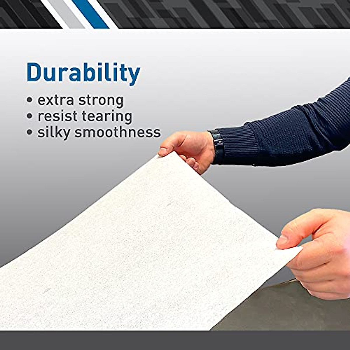 BodyMed Premium Headrest Paper, 8.5-Inch x 225-Feet, 25 Pack – Disposable Headrest Paper for Chiropractic or Massage Tables – Premium Quality Medical Paper – Medical Face Barrier Paper