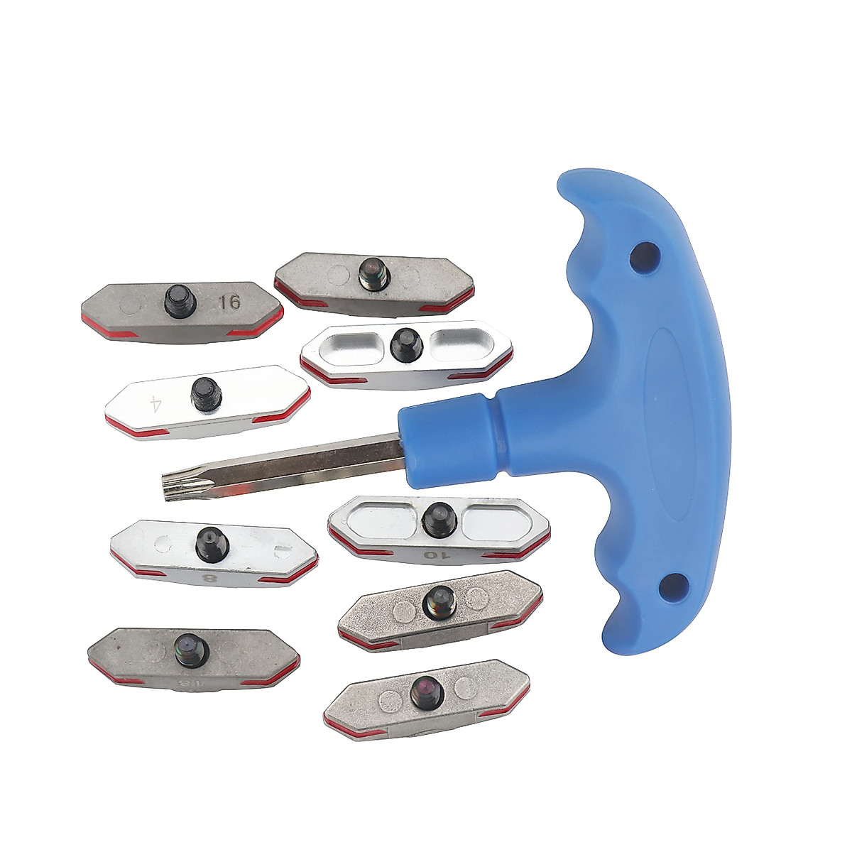 DAZUZ 9pcs Golf Weights&Wrench Compatible with Ping G410 SFT Plus Driver 4,6,8,10,12,14,16,18,20g