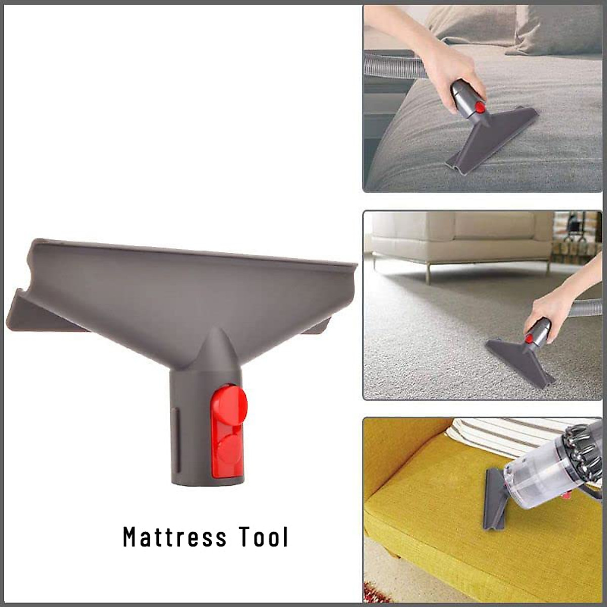 Attachments Kit for Dyson Vacuum GEN5 G5 V15 V11 V10 V8 V7 Absolute Detect Animal Outsize Cyclones Cordless Stick Vacuum Cleaner, Accessories Bundle Replacement Brush Tools & Extension Hose (6 in 1)