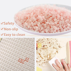 Baby Play Mat Reversible Children Playmat Crawling Mat Waterproof Double Sided Playmat for Kids Infants Toddler (47"x70"x0.2")