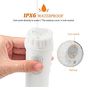 Travel Portable Bidet - Foldable Handheld Bidet Sprayer, with H/L 2 Electric Modes, Toilet Paper Substitutes, for Personal Hygiene Cleaning/Postpartum Care/perineal & Hemmoroid Nursing