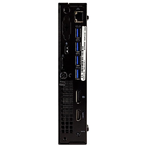 Dell Optiplex 7040 Micro Desktop Computer PC, Intel Quad Core i5, 16GB RAM, 1 TB SSD, Windows 10 Pro, Periphio Wireless Keyboard & Mouse (Renewed)