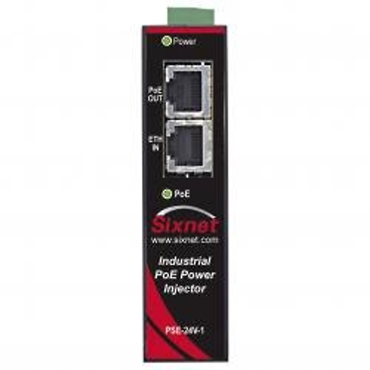 Red Lion Controls/N-Tron EB-PSE-24V-1A Sixnet EB PoE Power Injector Series