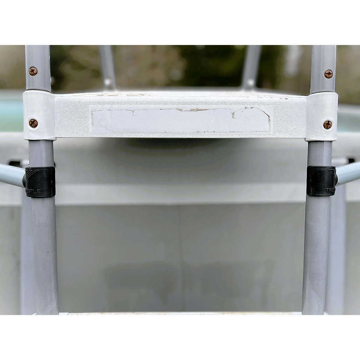 Above Ground Swimming Pool Ladder Latch **Sold as Set** Ladder Anchor Safety Stabilizer Pool Frame Reduce Injury**Stop Wear On Your Pool Liner**