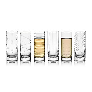 Mikasa Cheers Set of 6 Shot Glasses, 3.5 Ounce