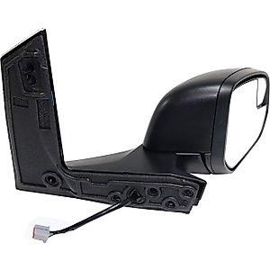 Kool Vue Driver & Passenger Side Power Heated Mirrors for Ford Transit Connect 2014-2022 With Spotter Glass Textured