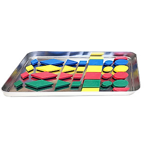 MIGHTY MIND MightyMind Magnetic Tile Sorting Tray with Design Tiles and Magnets (44425)
