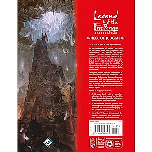 Fantasy Flight Games Legend of The Five Rings Roleplaying Game Wheel of Judgement Expansion - Adventure Game, Strategy Game for Adults, Ages 14+ 3-5 Players, 2 Hour Playtime, Made by Edge Studio