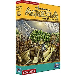 Agricola (Revised Edition) Farmers of The Moor Expansion | Strategy Game for Adults and Teens | Advanced Board Game | Ages 12+ | 1-4 Players | Avg. Playtime 90 Minutes | Made by Lookout Games