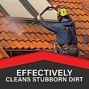 PROWESSPRO Pressure Washer Gun with Pressure Washer Wand Extension Replacement and 5 Nozzle Spray Tips, Power Washer Gun with M22 14mm and M22 15mm Fitting, 40 Inch Adjustable Length (40 Inch)