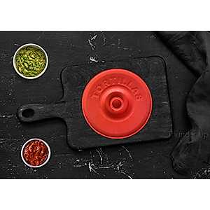Thunder Up Tortilla Keeper, Tortilla Holder with Lid, Tortilla Warmer Container, Tortillero, Insulated Tortilla Warmer Ideal to Storage and Keep Warm Burrito, Pancake, Taco, Microwave Tortilla Warmer