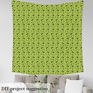 Kids Cute Pickles Fabric by The Yard Kids 1 Yard Pickles Waterproof Outdoor Fabric for Chairs Boys Girls for Boys Decor Green Vegetable Upholstery Fabric for Chairs Cucumber Reupholstery Fabric Decor