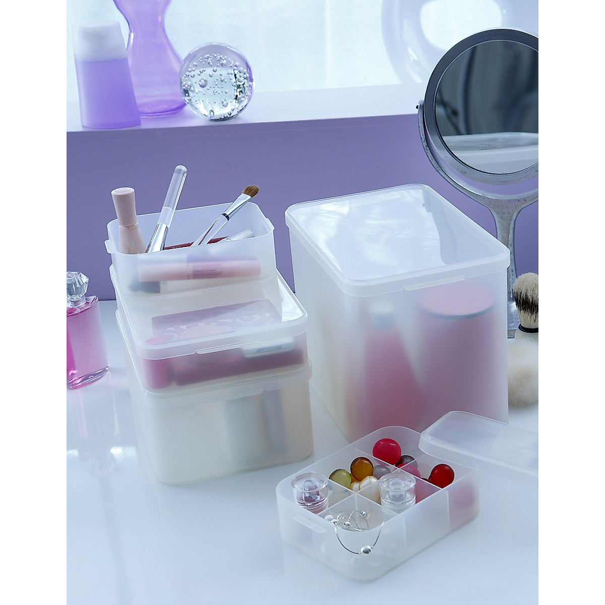 Sundis DEEP Transparent Rotho Pure Box A5 Size Tief, One