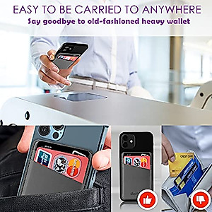 doeboe for Magsafe Wallet, Magnetic Phone Card Holder