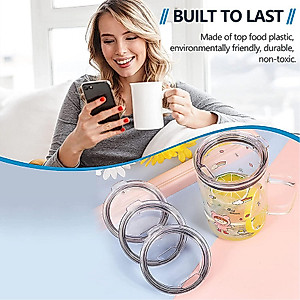 20 oz Tumbler Lids Replacement Spill-proof Splash Resistant Lid Cup Tumbler Lids Covers for YETI Rambler,Old Style Rtic and More Travel Mugs 4 Pack