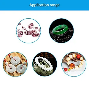 Gem Portable Refractometer, RHG181 1.30-1.81 Presidium Gemstone ldentification Tester for Jewelry, Gold ＆ Silver and Diamond, Lab Refractometers