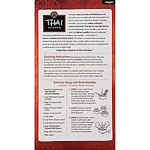 Thai Kitchen Gluten Free Thin Rice Noodles, 8.8 oz
