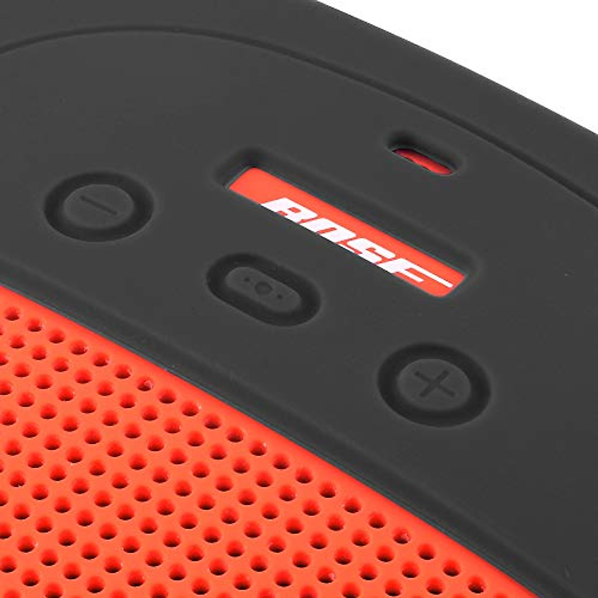 TXesign Silicone Case Compatible with Bose SoundLink Micro Waterproof Bluetooth Portable Speaker, Protective Stand Up Case Shockproof Travel Carry Case with Carabiner (Dark Gray)