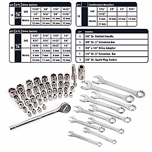 GreatNeck MS191 191-Piece Tool Kit, Boat Accessories Marine Tools Set, Rust Resistant Hand Tools Water Resistant Storage Case