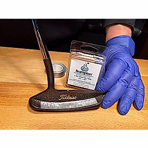 Brampton Golf Lead Tape 1/2” x 100” (5 mil) - Easy to Cut and Apply - Stays on in All Weather - Adjust Swing Weight and Feel - for Golf Clubs, Golf Heads, Pickleball, Tennis, and Fishing