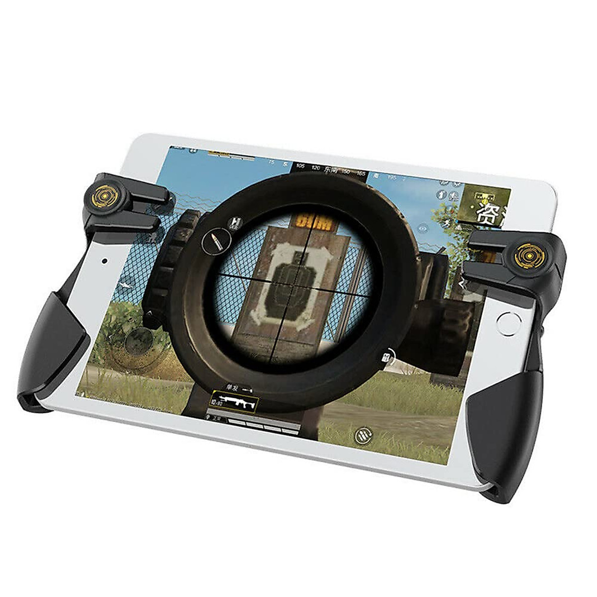 Six Fingers Aim Button Shooter Gamepad Trigger For PUBG Mobile Game Tablet