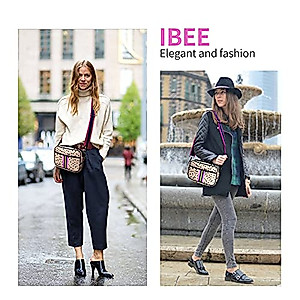 IBEE Crossbody Bags For Women,Neoprene Bag,Messenger Bag