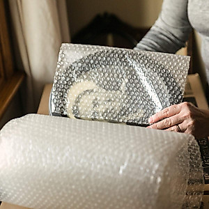 Duck Brand Bubble Wrap Roll, Original Bubble Cushioning, 12" x 150', Perforated Every 12" (284054)