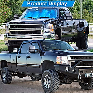 ECCPP® Towing Mirrors Replacement fit for 1988-1998 for Chevy for GMC C1500 C2500 C3500 K1500 K2500 K3500 Truck Tow Mirrors Pair