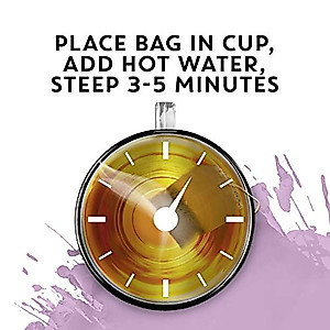 TAZO Tea Bags, Earl Grey, High Caffeine and Bold Flavor, 20 Tea Bags (Pack of 6)