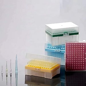 100ul Filtering Pipette Tips - Universal Filter Pipette Tips - Racked,RNase/DNase Free & Pyrogen Safe, Clear, 96 Tips/Rack Pk x 10 Racks（960 Tips）