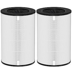 Skymechy AP-T30 True HEPA Replacement Filter Compatible with HoMedics AP-T30 AP-T30WT AP-PET35 AP-PET35-WT Air Cleaner Purifier, Part# AP-T30FL AP-PET35FL, 2 Pack